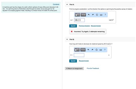 Solved Constants Part A A Machine Part Has The Shape Of A