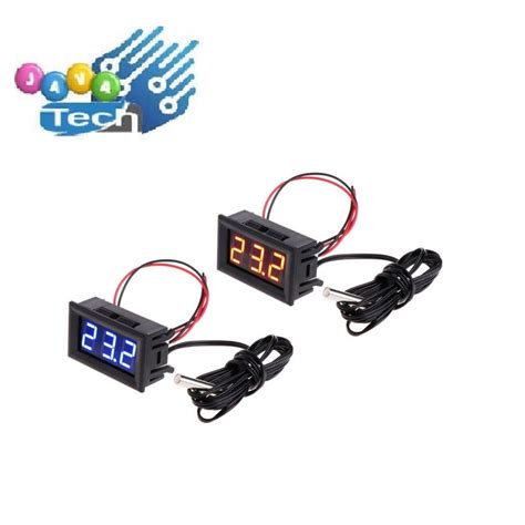 Jual Termometer Digital DC 12V Display Sensor Temperatur Shopee Indonesia