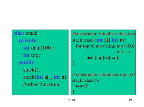 c object oriented programming ppt download
