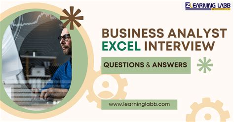 45 business analyst excel interview questions and answers