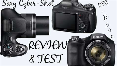 Sony Cyber-Shot DSC-H300 Review + Video and Camera Test - YouTube