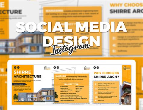 Social Media Instagram Post Design Architecture On Behance