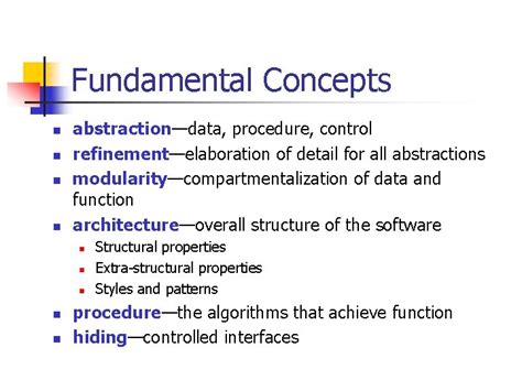 Lecture 6 Design Concepts And Principles Analysis To