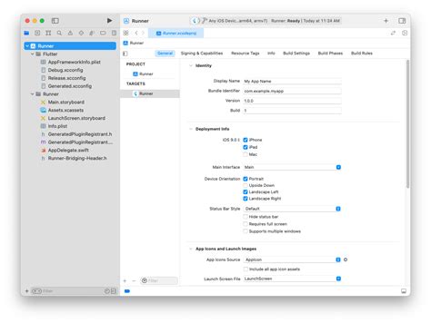 Review Xcode Project Settings Faculty Lms Documentation