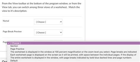Solved From The View Toolbar At The Bottom Of The Program Chegg Com