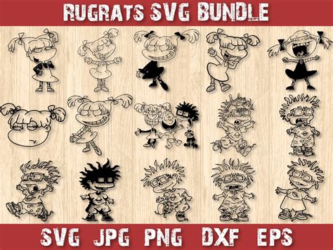 Rugrats SVG Rugrats Mega Bundle Designs Rugrats Svg Bundle Rugrats Mega Svg T Shirt
