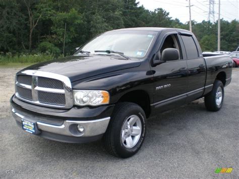 2002 Black Dodge Ram 1500 Slt Quad Cab 4x4 53980426