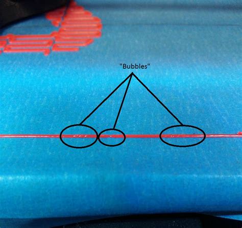 Print Quality What Causes Bubbles In Extruded Filament 3d Printing