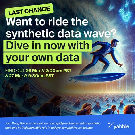 Yabble™ On Linkedin Syntheticdata Futureproof Ai Innovation