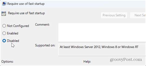 How To Turn Off Fast Startup On Windows