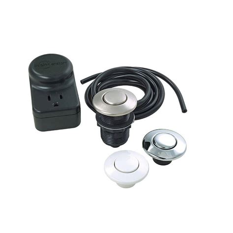 Insinkerator Single Outlet Sinktop Switch Kit For Insinkerator Garbage Disposals Sts So The