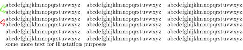 spacing vertical space after minipage edit in an environment