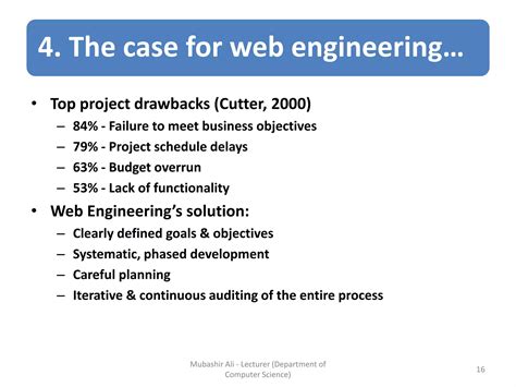 Lecture 1 Introduction To Web Engineering Course Overview And