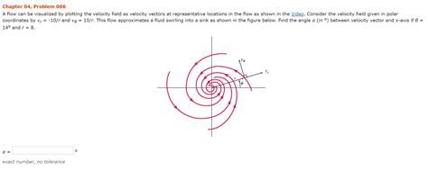 Solved Chapter Problem A Flow Can Be Visualized By Chegg