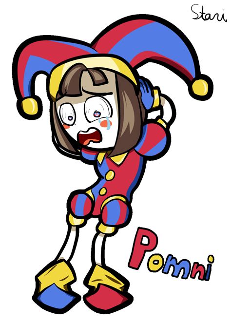 Pomni Tadc Drawing Fanart By Kiraprismanimations On Newgrounds
