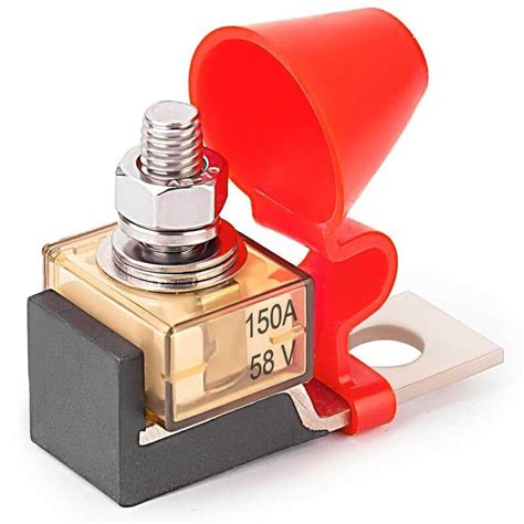 Block Mrbf Terminal 50a Marine Rated Battery Fuse 58v Dc Max Ip66