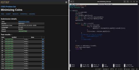 day 36 of 50daysofcode challenge minimizing coins vivek tiwari