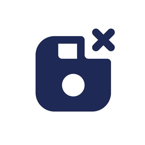 Cancel Saving Black Pixel Perfect Solid Ui Icon Information Record Mistake Unsuccessful