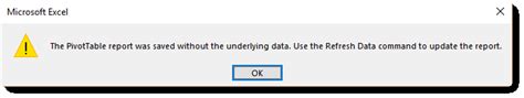 Understanding The Excel PivotTable Cache