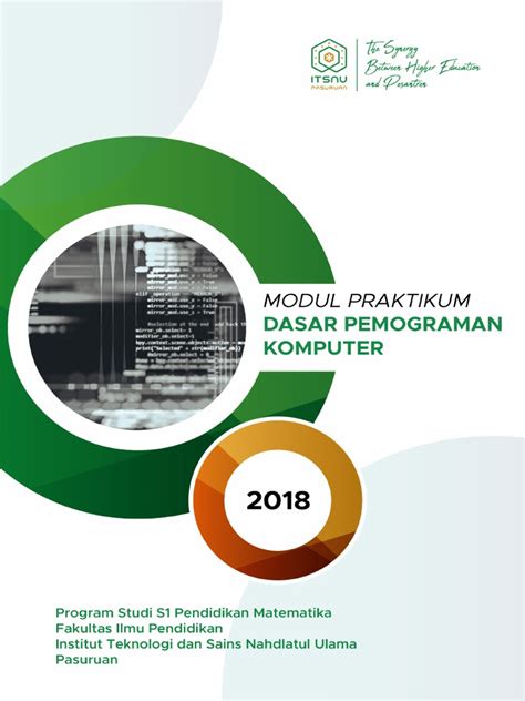 Modul Praktikum Dasar Pemrograman Komputer Pdf
