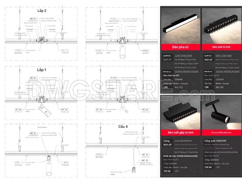 180 Free Download Of Detailed Technical Cad Drawings For Track Light Installation 1 Free