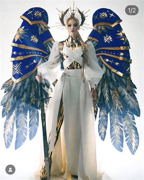 Ms Ukraine At The Ms Universe Pageant Designed Over Months With No