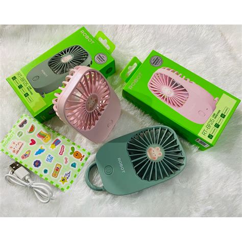 Jual Mini Fan Robot 3 Kecepatan Angin Ringan Dan Tipis 1200mah Garansi 1 Tahun Shopee Indonesia