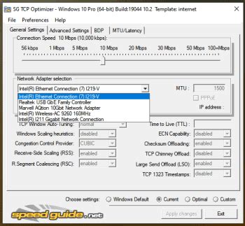 TCP Optimizer Download