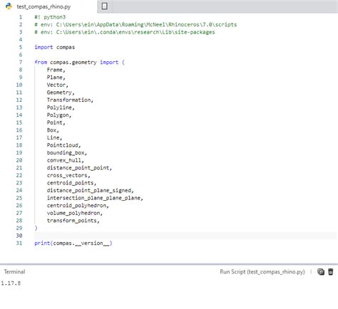 RhinoCode And Python Modules That Are In Development Rhino Developer McNeel Forum