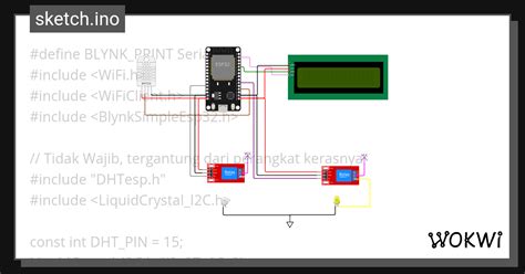 Suhuandkelembaban Wokwi Esp32 Stm32 Arduino Simulator