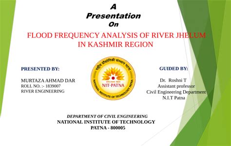 Pdf Flood Frequency Analysis
