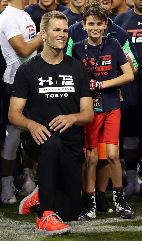 Tom Brady Bridget Moynahans Quotes About Their Son Jack Us Weekly
