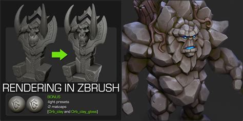 Tutorial Rendering In ZBrush
