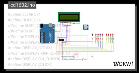 Lcd 2 Wire 74hc595 V2 Wokwi Esp32 Stm32 Arduino Simulator