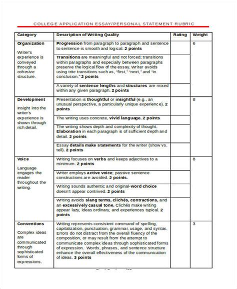 Free 6 Student Statement Forms In Sample Example Format