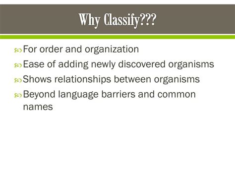 Classify Meaning