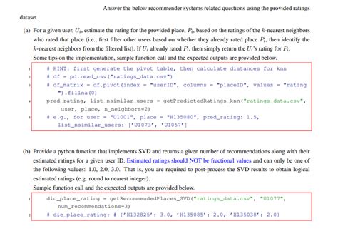 Solved To Be Implemented In Python Dataset Looks Like This Chegg