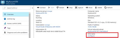 Publishing A Web App To An Azure VM From Visual Studio NET Blog