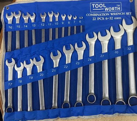 Комплект гаечни ключове 6 32 мм Yofe 22бр Инструменти София Комплект гаечни ключове 6