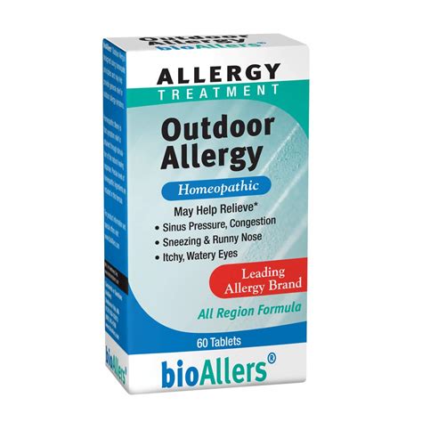 Buy Bioallers Outdoor Y All Region Pathic Formula For Sinus Pressure