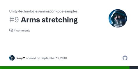 Arms Stretching · Issue 9 · Unity Technologiesanimation Jobs Samples