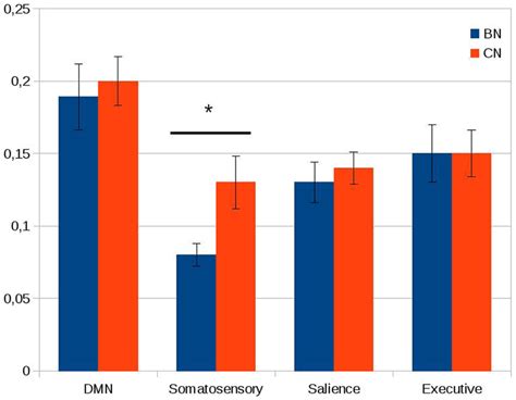 Within Network Connectivity Of The Default Mode Network Dmn
