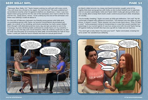 Beer Belly Girl Page 12 By Persondudemanguy On Deviantart