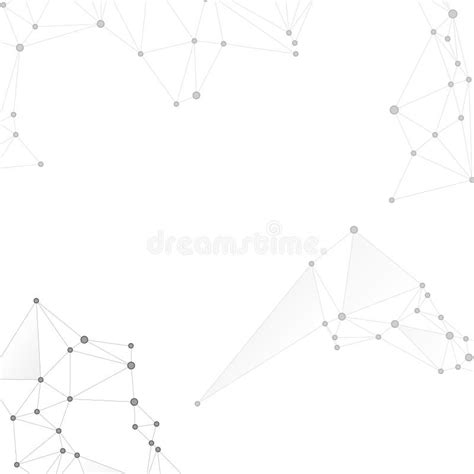 Gometric Plexus Structure Cybernetic Concept Stock Illustration Illustration Of Greyscale