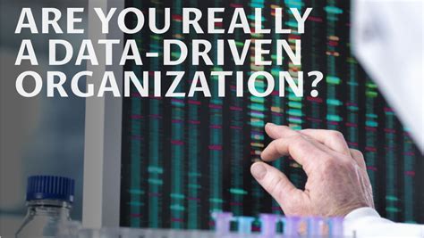 Are You Really A Data Driven Organization