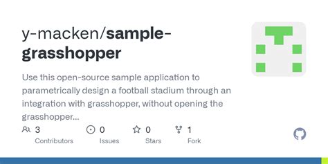 Github Y Mackensample Grasshopper Use This Open Source Sample