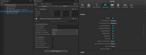 Optitrack Unity Plugin External Optitrack Documentation