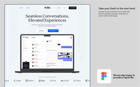 Pure Saas Html5 Responsive Website Template