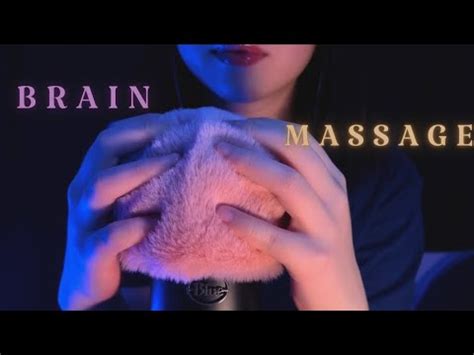 ASMR Deep Brain Massage , Fluffy Mic Scratch & Touching , Sleepy ...