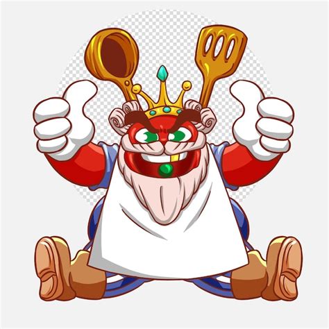 Premium Psd Colorful Candy King Cartoon Character